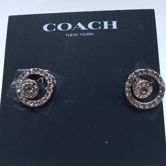 Coach | Jewelry | Coach Halo Studs | Poshmark